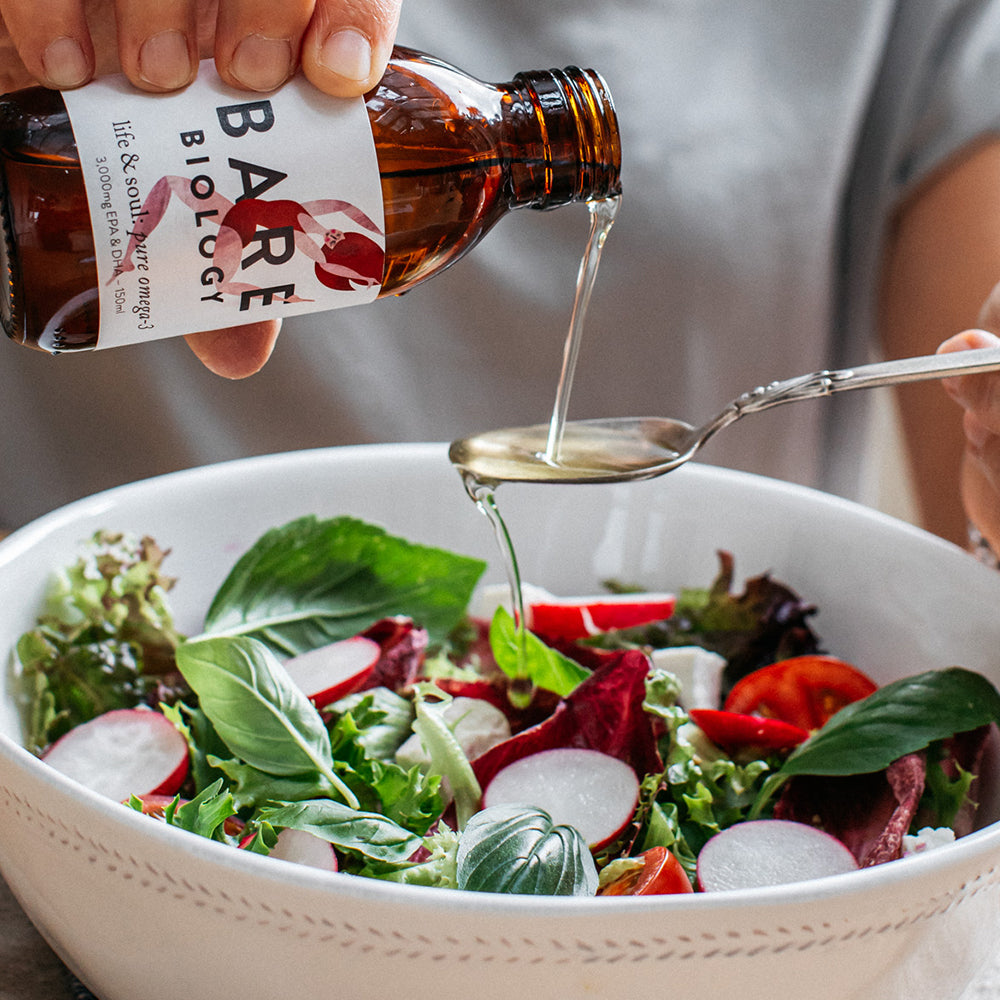 Life & Soul - 150ml Liquid Fish Oil | High Strength Omega-3 | Bare Biology