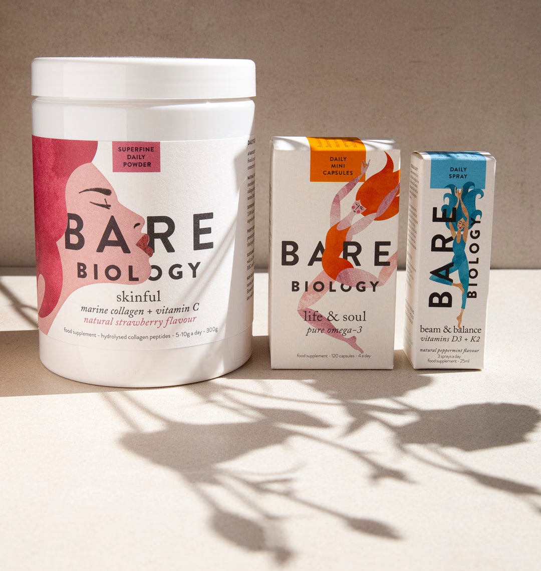Bare Biology | Omega-3 & Collagen Supplements You Can Trust